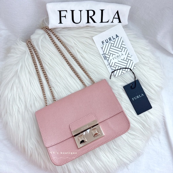 Furla | Bags | Nwt Furla Bella Mini Crossbody Shoulder Bag Leather ...